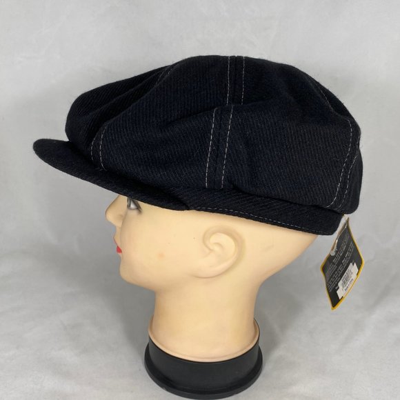 Stacy Adams | Accessories | Stacy Adams Flat Cap Saw594blk Nwt | Poshmark
